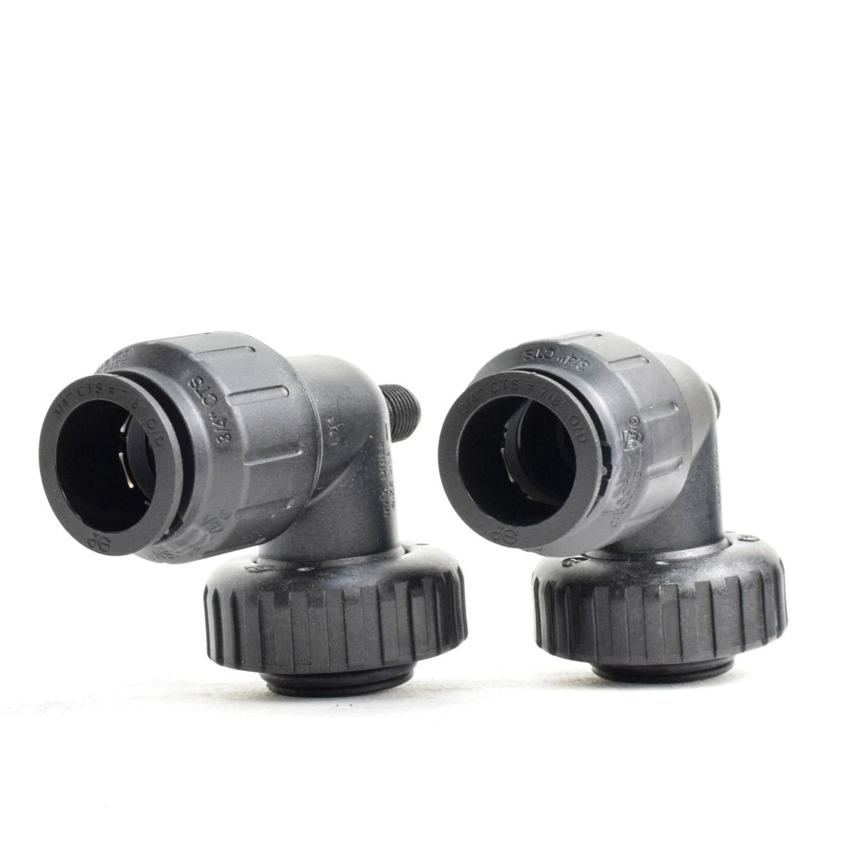 CK WS1 V3007-15 John Guest 3/4" Quick Connect Elbow Assembly