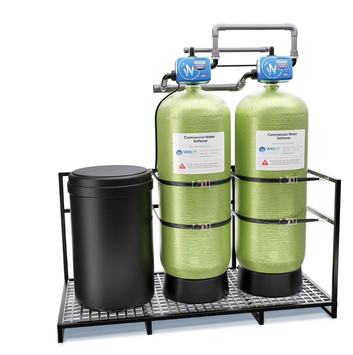 WECO KCR Series 3" Pipe | Progressive Flow Commercial Water Softeners
