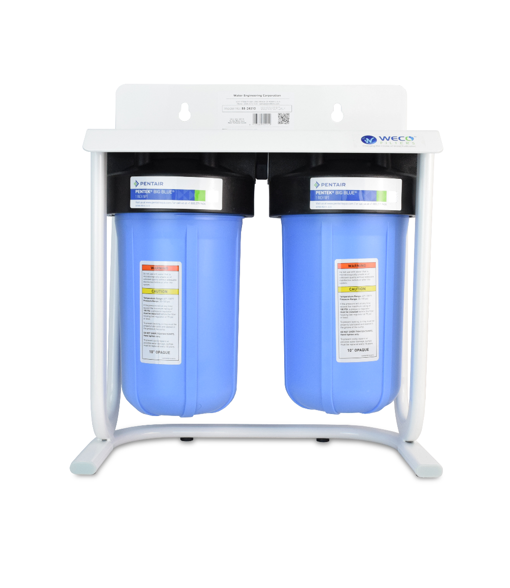 WECO BB-24510 Whole House Big Blue Water Purifier for Sediment ...