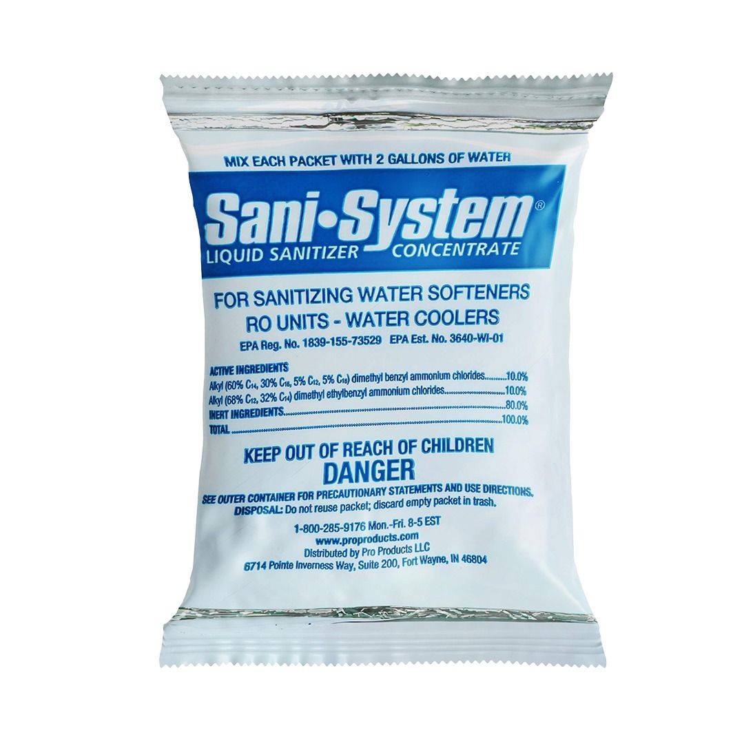 Sani System Reverse Osmosis (RO) & Water Filter Sanitizer Concentrate 0 ...